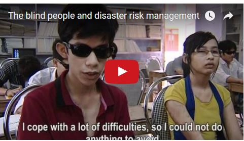Audio visual: Blind People and Disaster Risk Management | Resilience ...