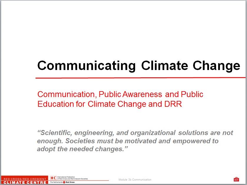 Communicating Climate Change | Resilience Library