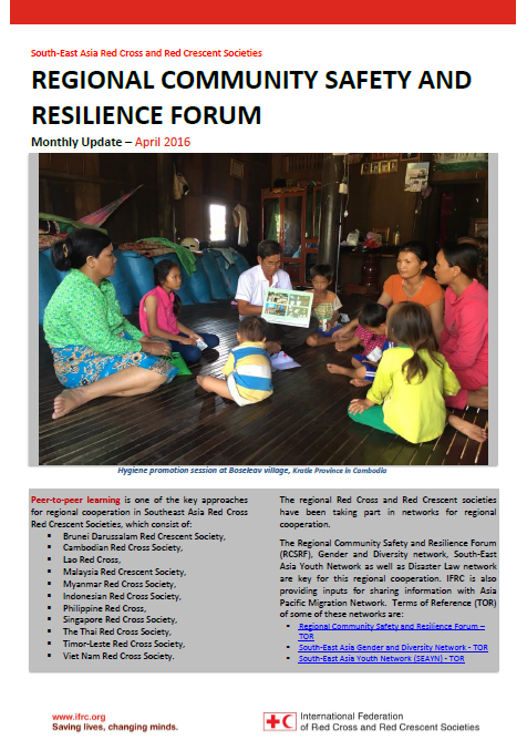 Regional Community Safety and Resilience Forum (RCSRF) Monthly Update ...