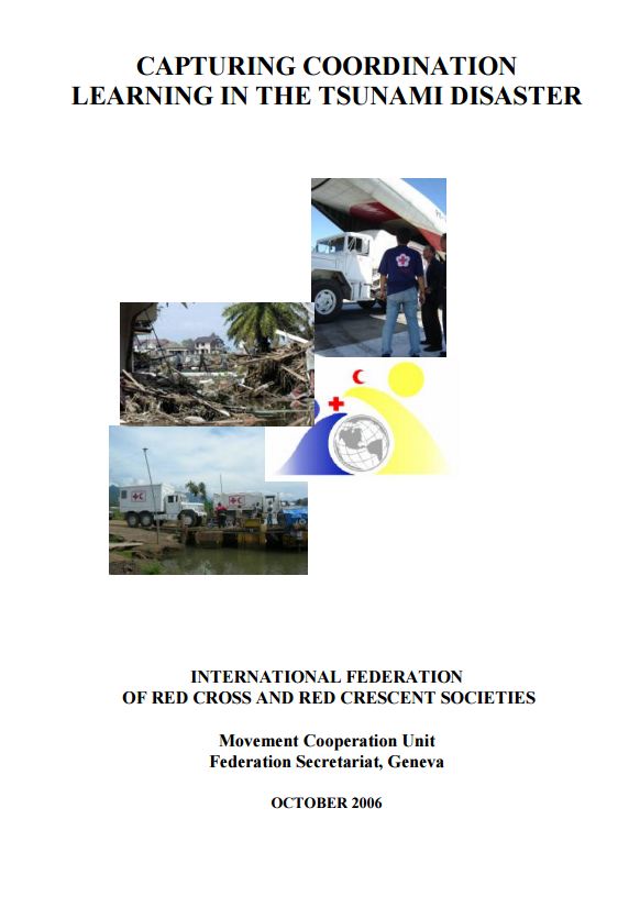 Capturing Coordination Learning in the Tsunami Disaster – Indian Ocean Tsunami | Resilience Library