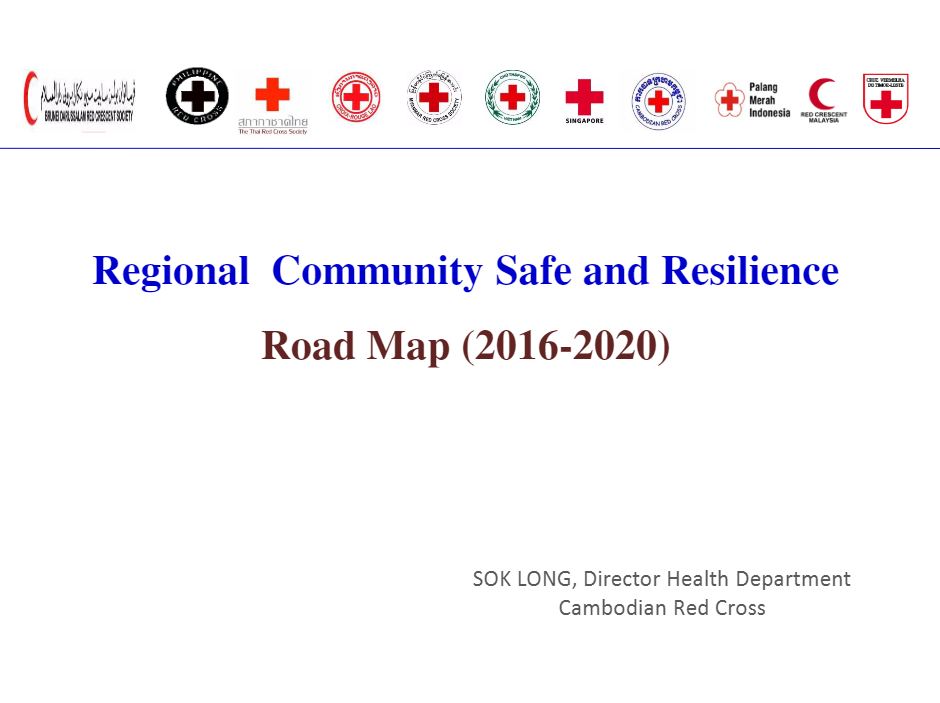 Briefing on the Road Map by Dr. Sok Long (CRC) | Resilience Library