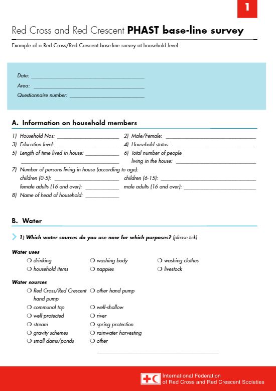 PHAST Baseline Survey | Resilience Library PHAST Baseline Survey | Resilience Library